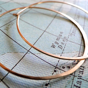 Big Gold Hoops, Gold Hoop Earrings - Etsy