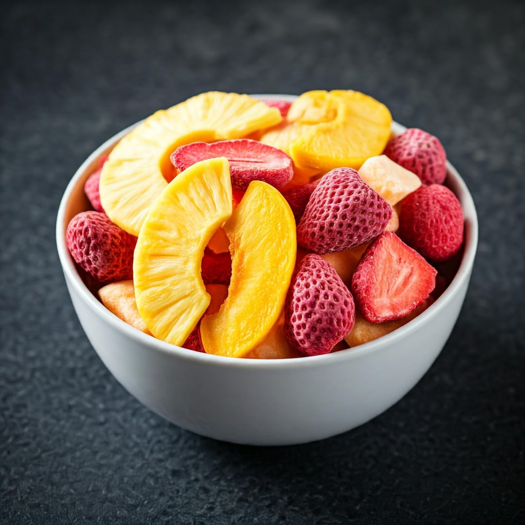 Freeze Dried Pineapples Mango Strawberry and Peaches- Mixed Fruit - Etsy