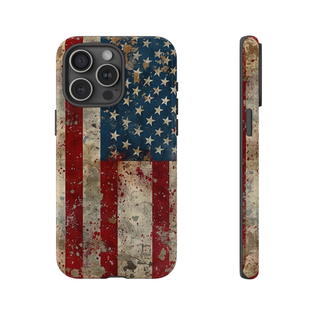 US American Flag iPhone Case USA Phone Case Patriotic iPhone Case ...
