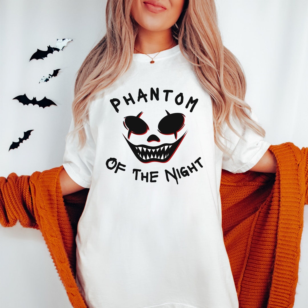 Comfort Colors, Phantom of the Night Shirt, Halloween Shirt, Witch ...