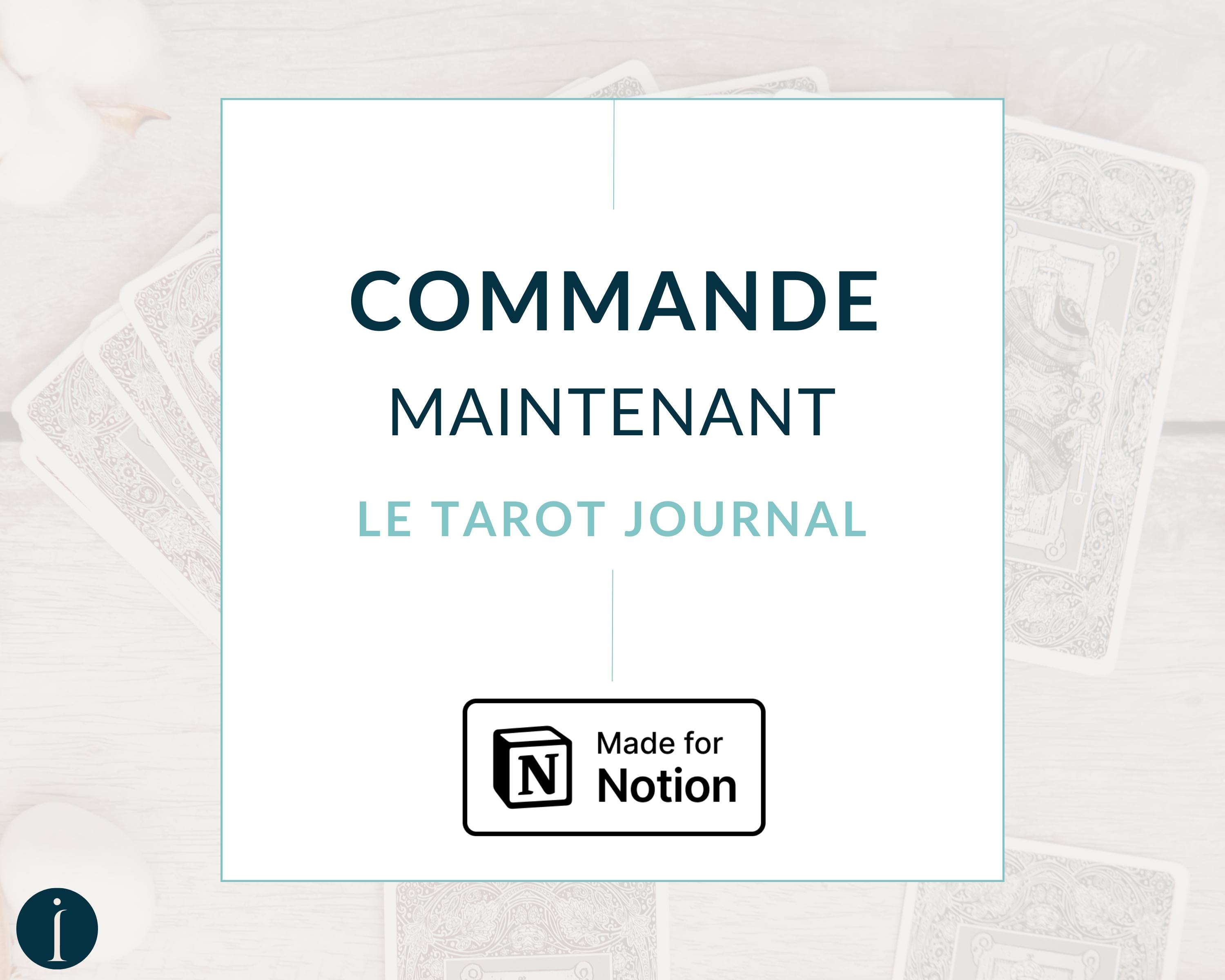 Tarot Journal - Template Notion - Etsy