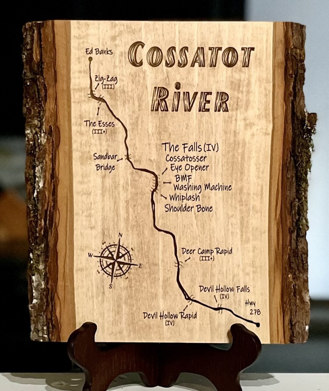 Cossatot River Sign - Etsy