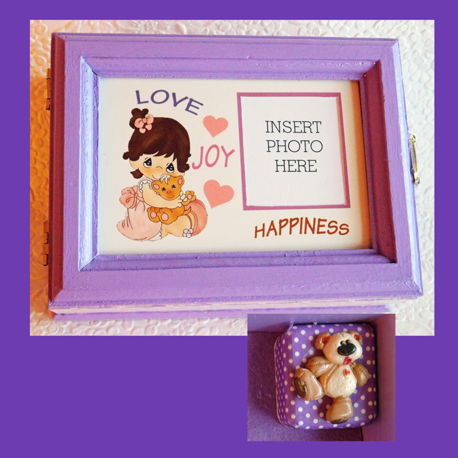 Baby Girl Music Memory Box 2 Keepsake Box Plays Lullaby - Etsy