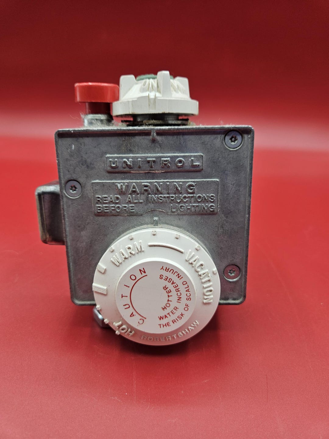 Robert Shaw Unitrol R110R TSP 66-137-285 Water Heater Gas Valve With 60 ...
