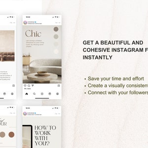 120 Interior Design Instagram Post Templates, Interior Decoration Posts ...