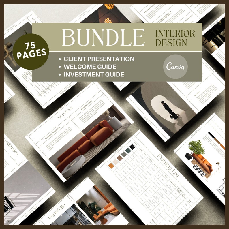 Professional Interior Design Pack, Set for Interior Decorators ...