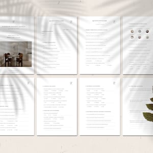 Interior Designer Client Questionnaire Template | Onboarding Questions ...