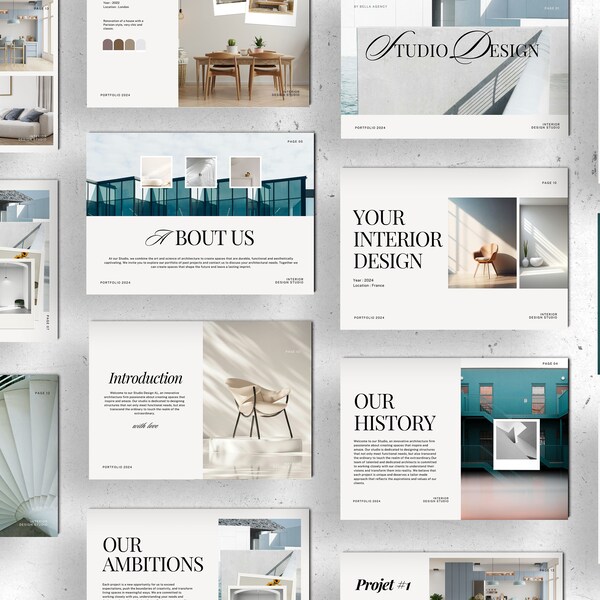 Creative Project Portfolio Template - Etsy