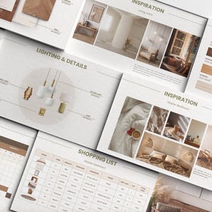Interior Design Template, Project Proposal, Client Presentation ...