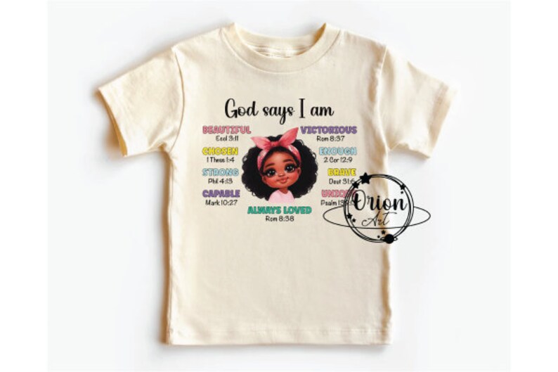 God Says I Am Png, Black Girl Png, Christian Png, Religious Png, Png ...