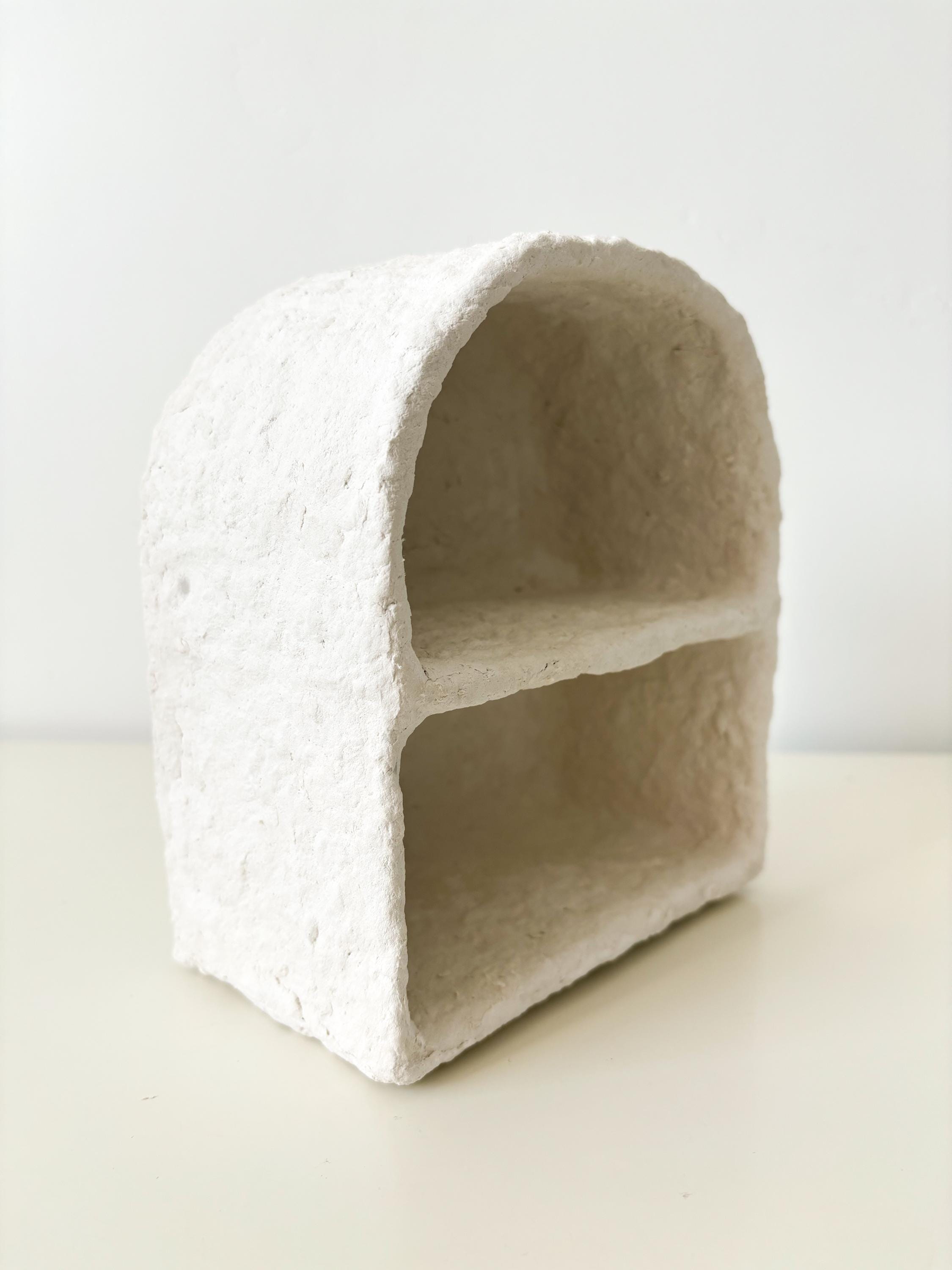Paper-mache Shelf // Small Decorative Arch Shelf // Paper Mache Mini ...