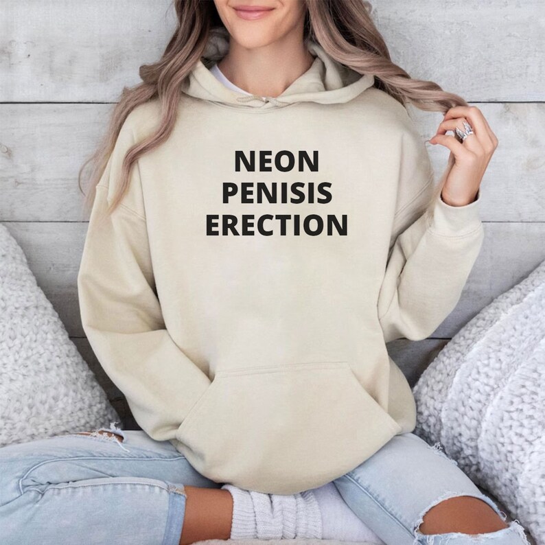 Neon Penisis Erection Graphic Shirt, Neon Genesis Evangelion Shirt ...