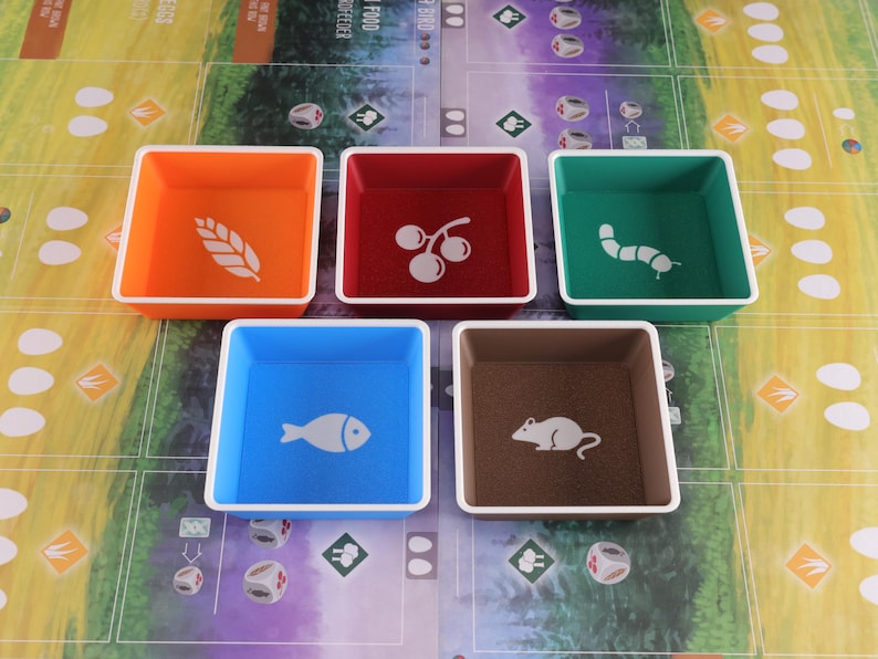 Wingspan-compatible Stackable Board Game Token Trays - Etsy