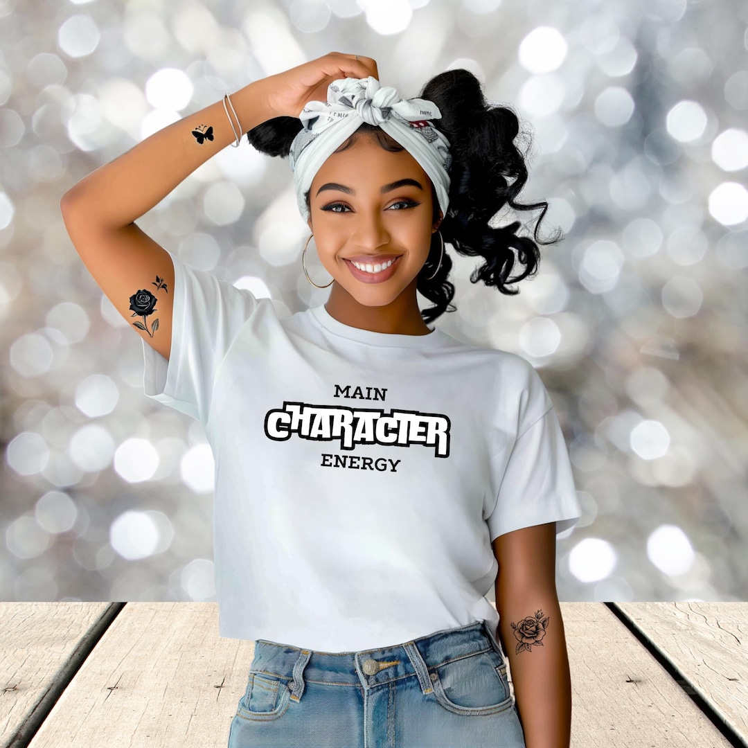 Gen Z Main Character Energy T-shirt Comfort Colors Trendy Graphic Tee ...