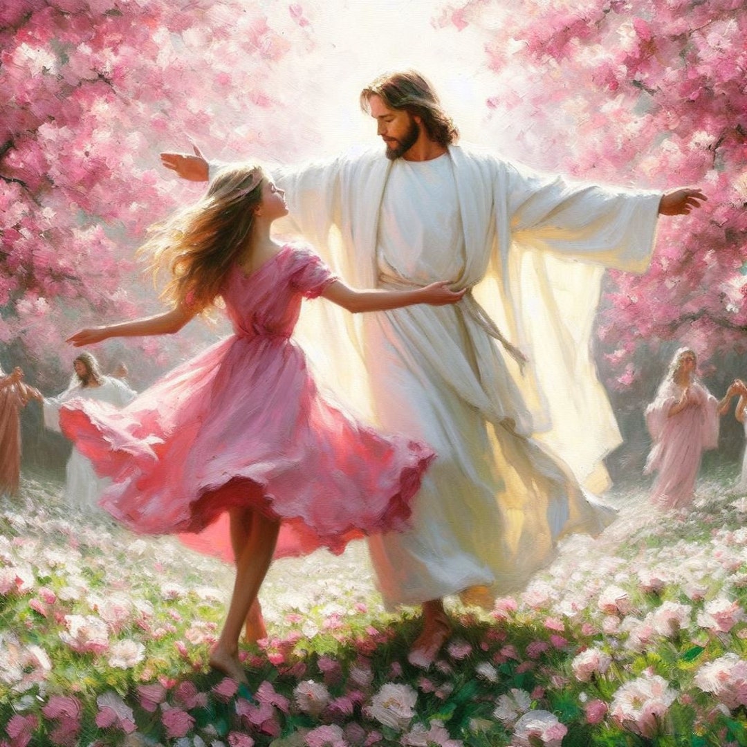 Dancing Faith, Beautiful Digital Art - Etsy