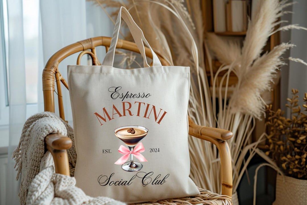 Espresso Martini Tote Bag, Gift For… Espresso Giftful, Espresso Gifted ...