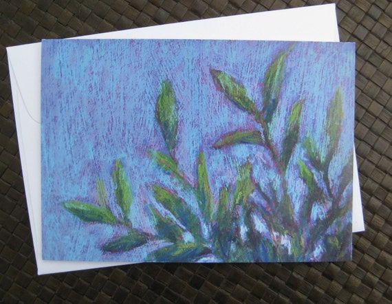 Leaves Note Cards Set of 8 Blank Cards with Envelopes | Etsy