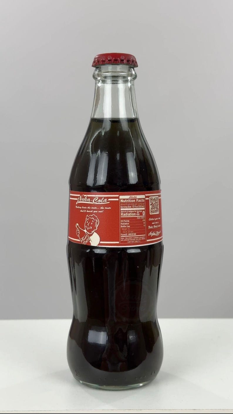 Nuka-cola Bottle, Fallout Cosplay Prop - Etsy