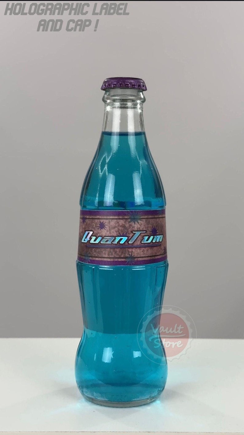 Nuka Cola Quantum -high Fidelity Fallout Prop With Holographic Texture ...