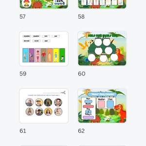 6 Theme Busybook, Kids Workbook, Toddlers, Quiet Book, Tracing ...
