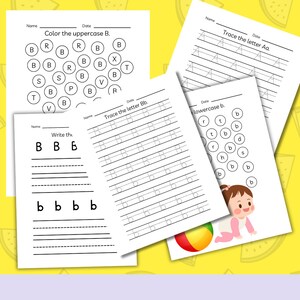 Printable Alphabet Dab It Worksheets, Uppercase ABC Worksheets ...