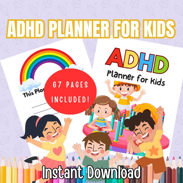 Adhd Planner Printable - Etsy