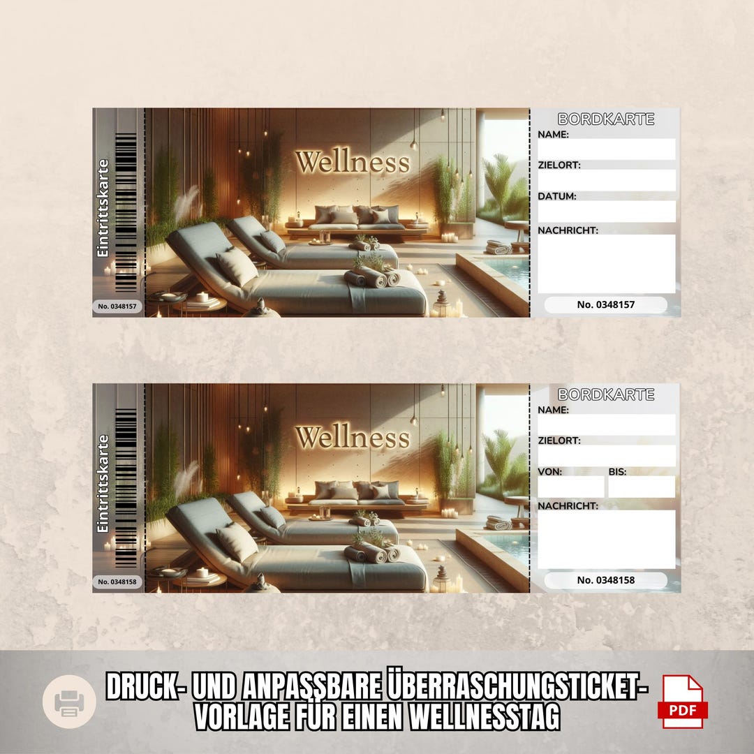 Personalizable Wellness Voucher as a Surprise Gift for Relaxation ...