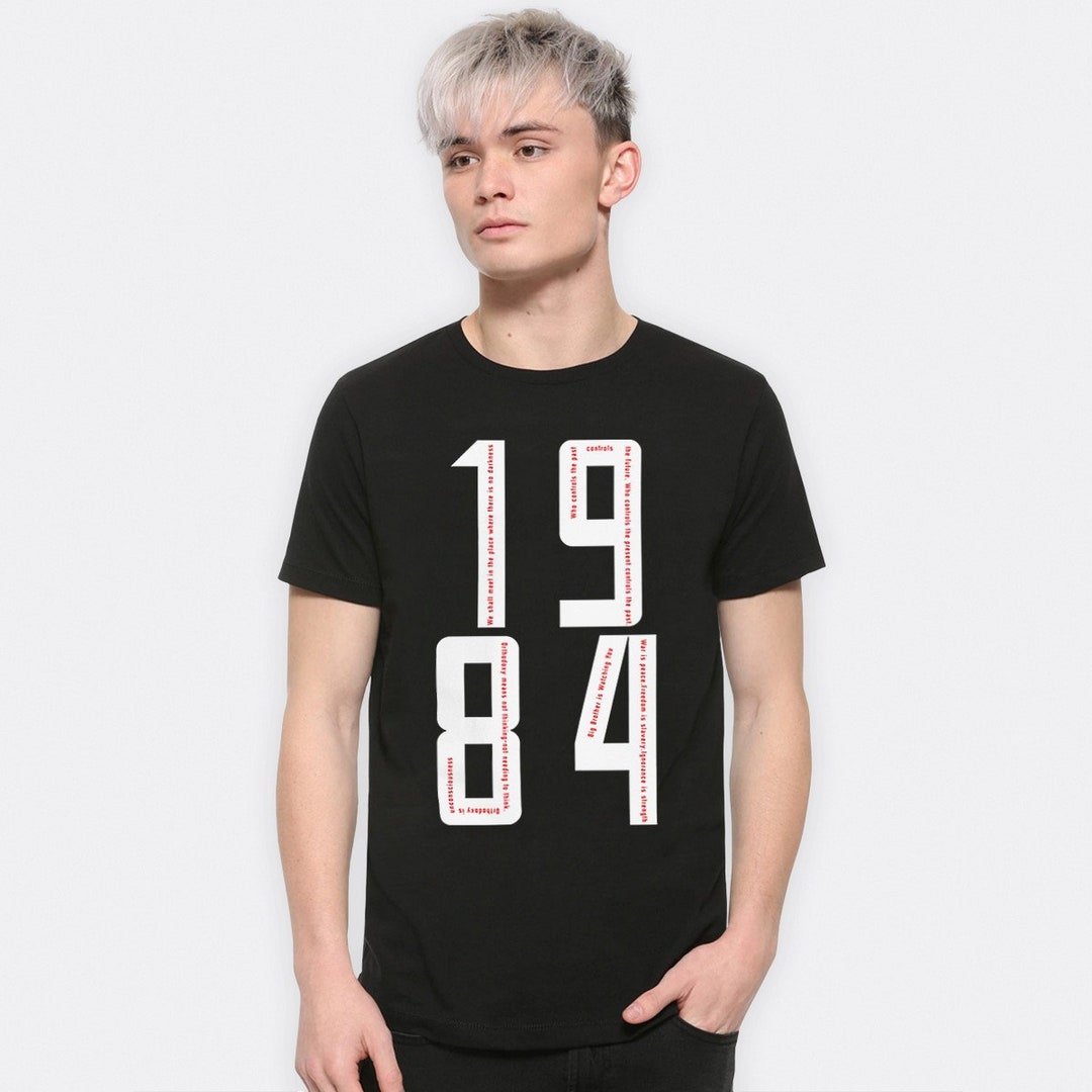 1984 by George Orwell T-shirt, Men's and Women's Sizes (RWL-790012) - Etsy
