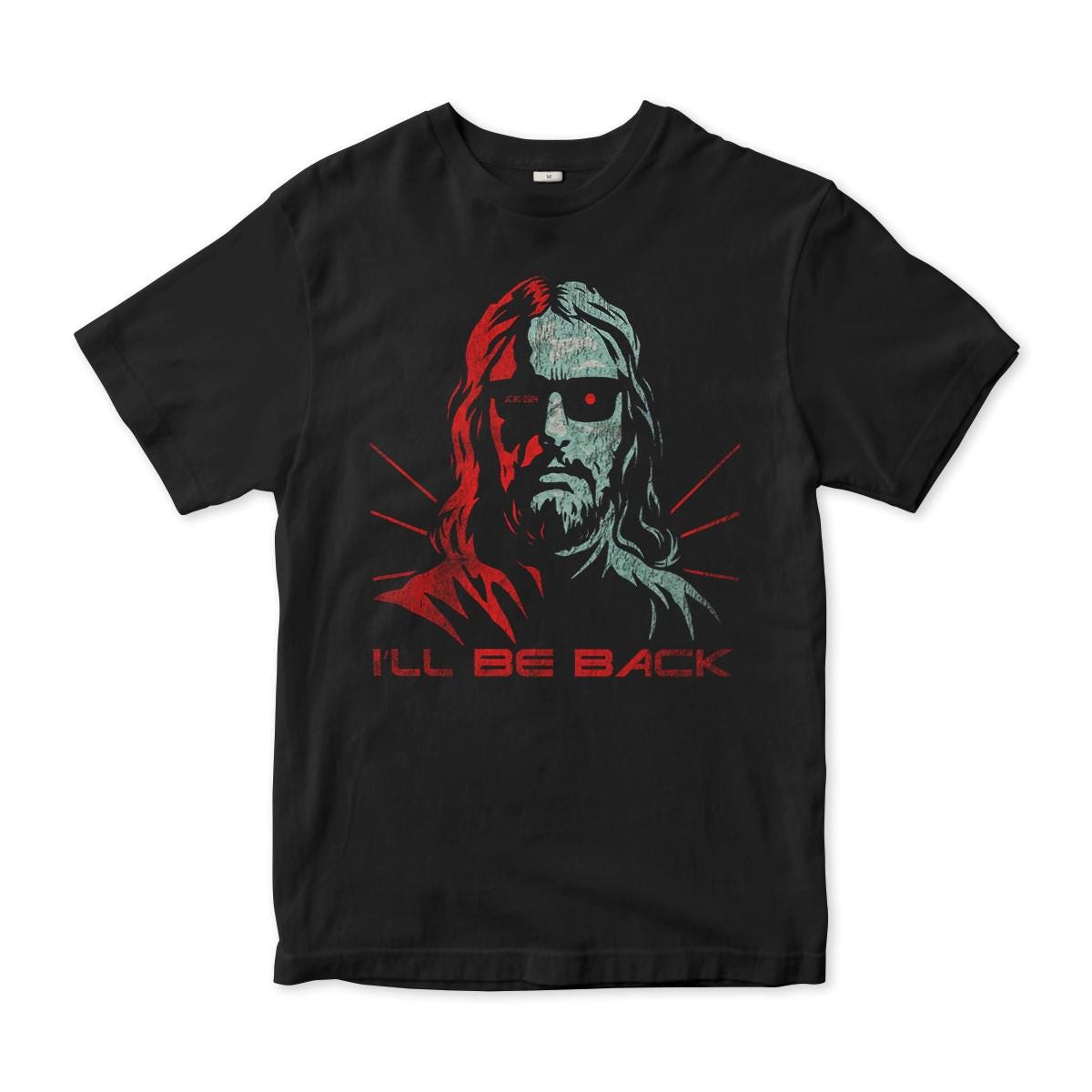 Jesus Terminator I'll Be Back T-shirt, Men's and Women's Sizes (JES ...