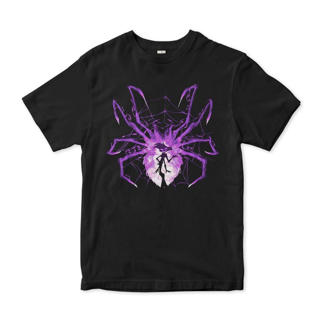 Hazbin Hotel Angel Dust Spider T-shirt, Men's and Women's Sizes (HEL ...