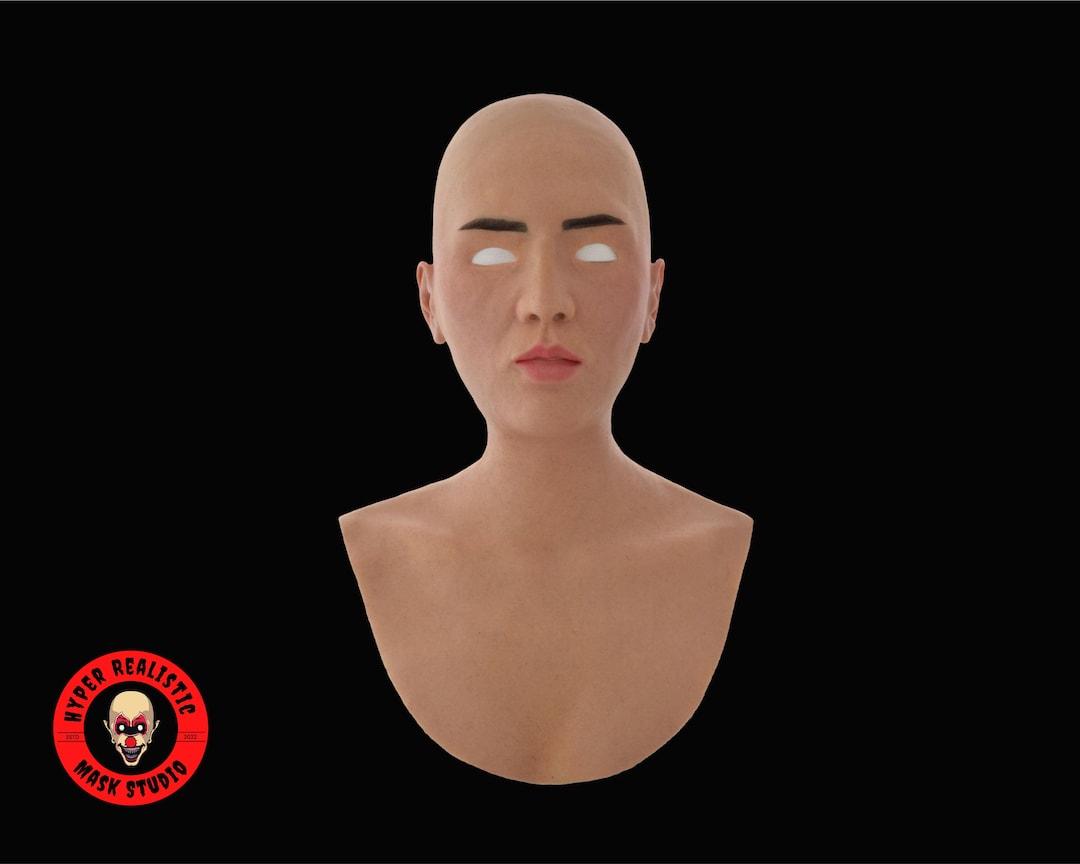 Ultra-realistic Asian Female Silicone Mask Perfect for Cosplay ...