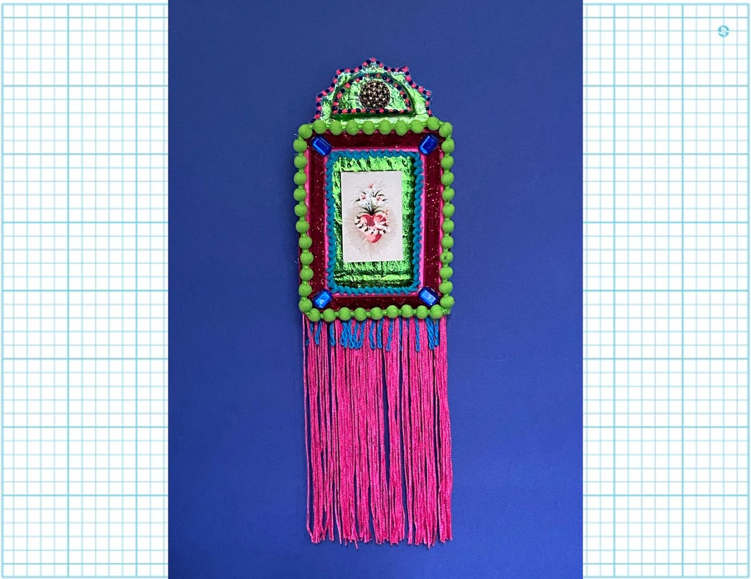 Mexican Style Nicho, Wall Art. Christmas/birthday Gift. Rare Unique ...
