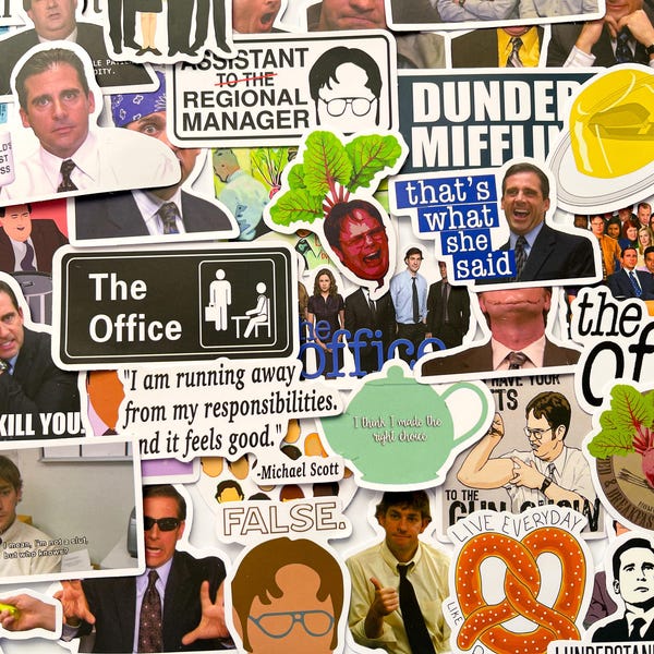 The Office Stickers - Etsy