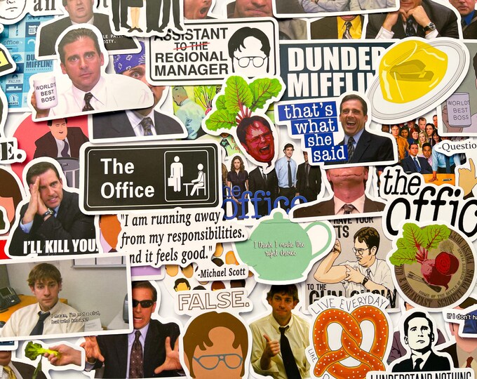 The Office Stickers, Laptop Stickers, the Office Sticker Pack, Funny ...