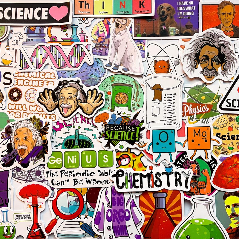 Chemistry Stickers - Etsy