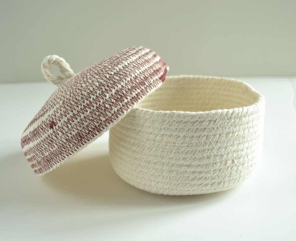 Cotton Box Box With Lid Jewellery Box Home Office Box - Etsy