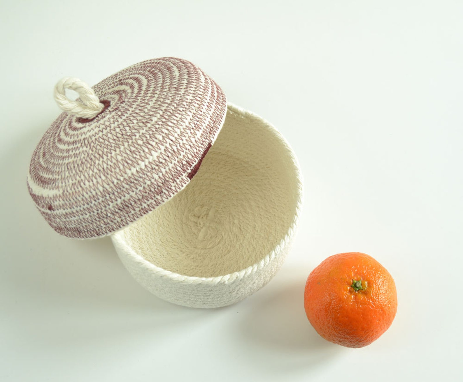 Cotton Box, Box With Lid, Jewellery Box, Home Office Box, Bedside ...