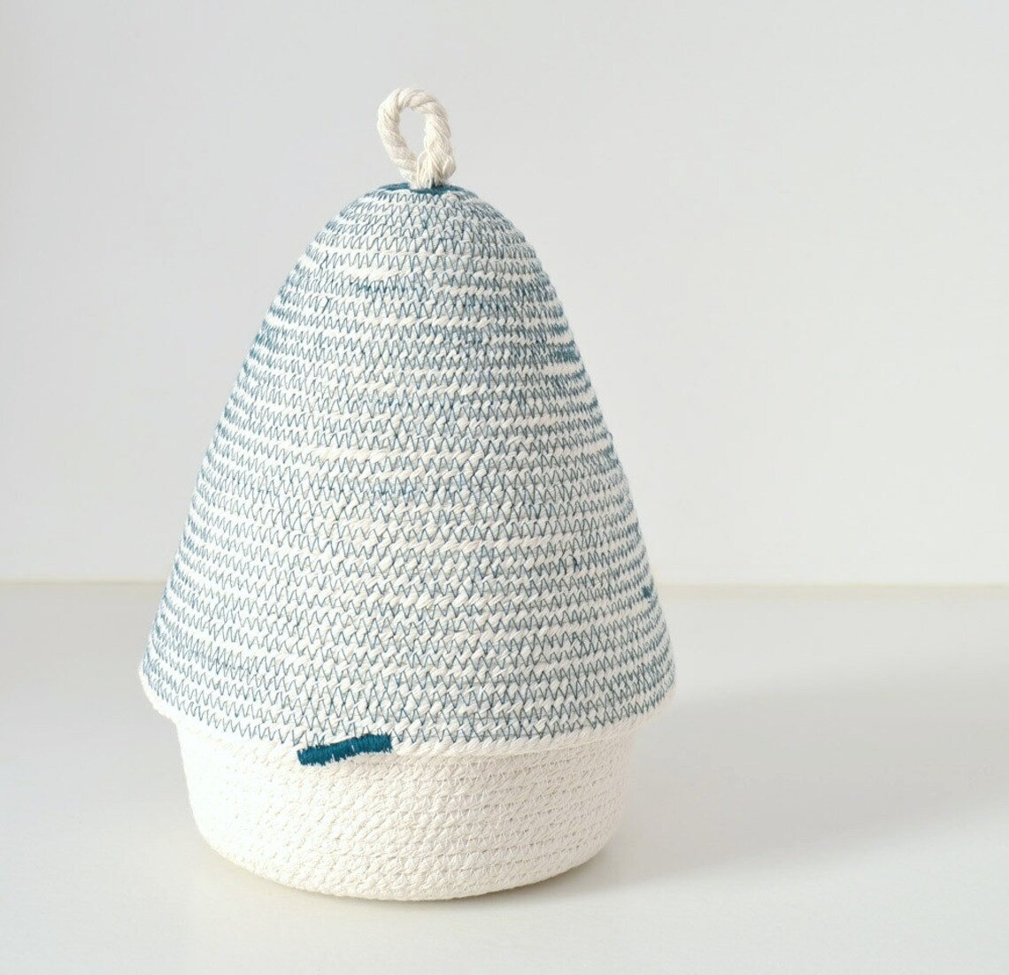 Box Teal Emerald Green Keepsake Box Rope Box Beach Decor - Etsy