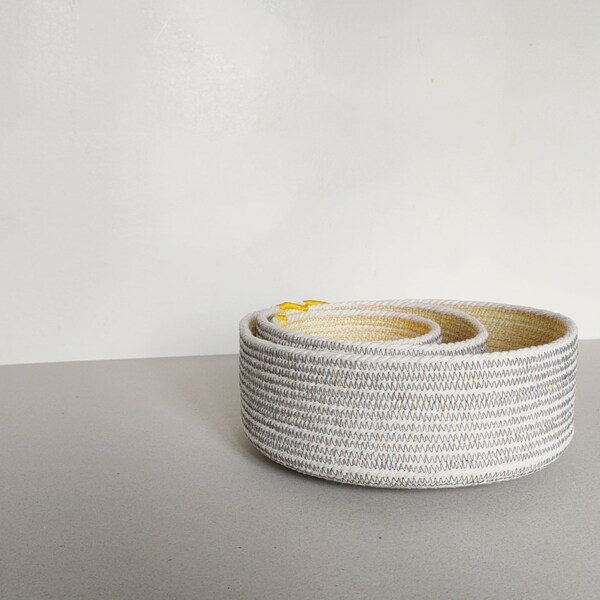 Fabric Rope Basket - Etsy