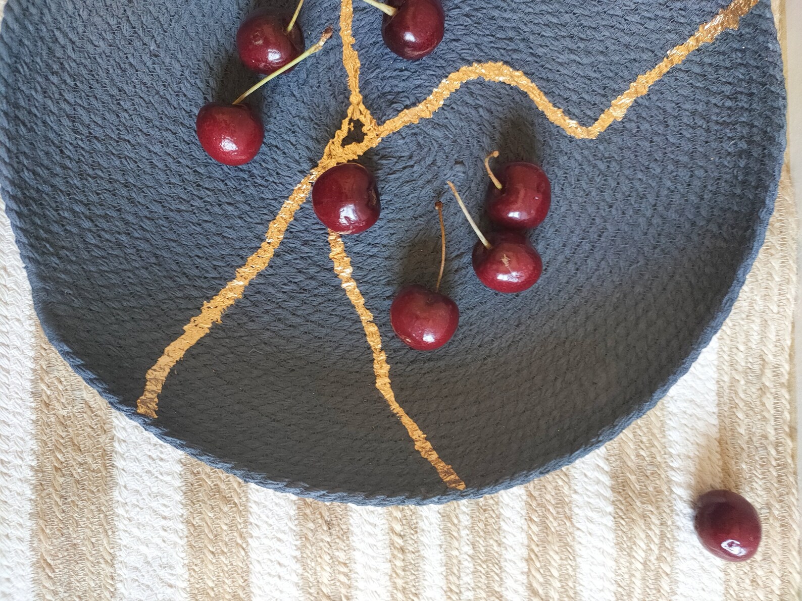 Kintsugi Style Baskets. Wall Gallery Art Display for a Japandi Decor or ...