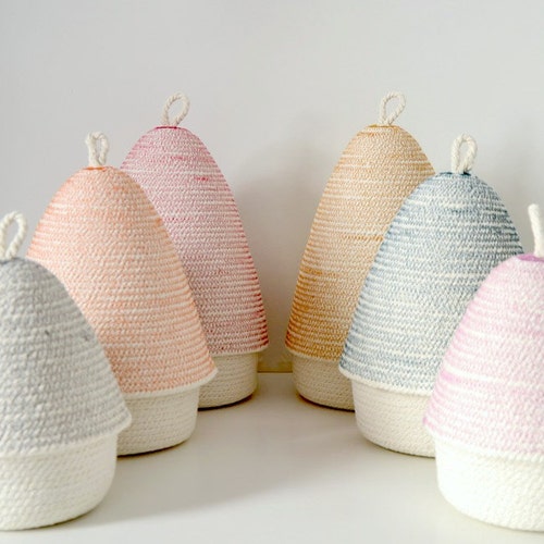 Colorful Decor Box Bread Box Small Rope Box Key Storage - Etsy