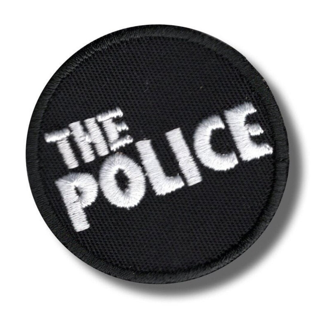 The Police Patch Badge Applique Embroidered Iron on 5331b2 - Etsy