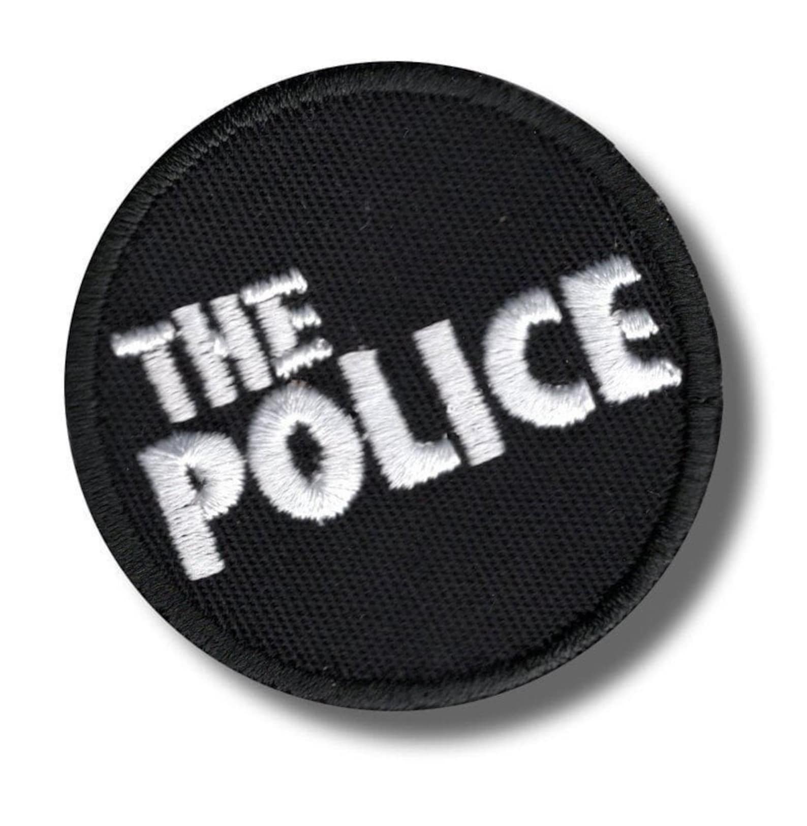 The Police Patch Badge Applique Embroidered Iron on 5331b2 - Etsy