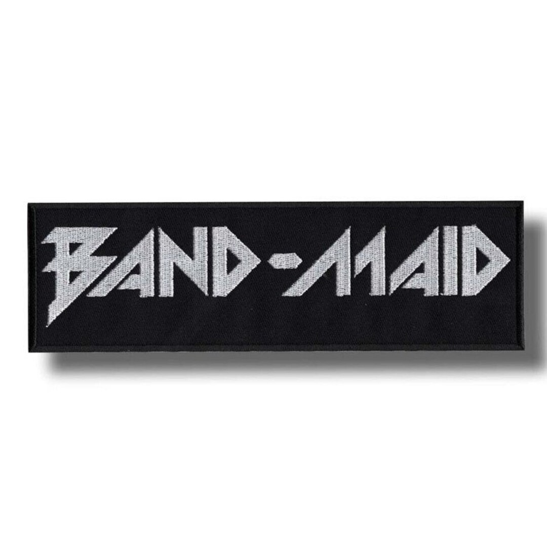 Band Maid Patch Badge Applique Embroidered Iron on Ea85c6 - Etsy