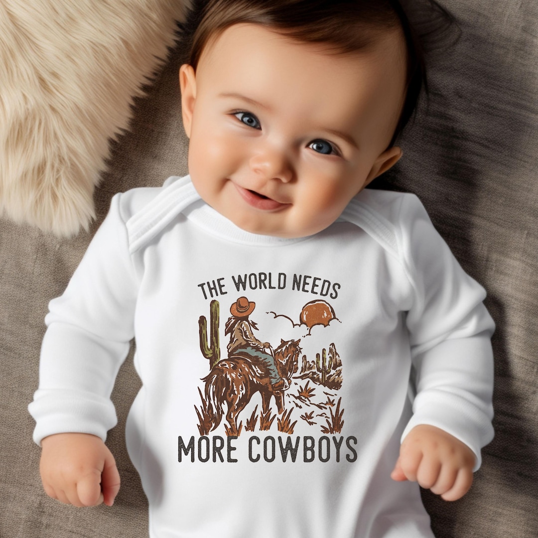 Western Baby Gift Set Cowboy Nursery Decor Newborn Western Photo Prop ...