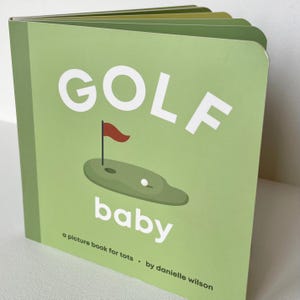 Golf Baby Gift Set With Bodysuit Sleep Set Baby Blanket Baby Book Golf ...
