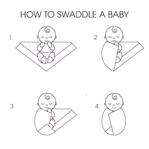 Farm Animal Friends Swaddle Baby Gift for Shower With Red Barn Tractor ...