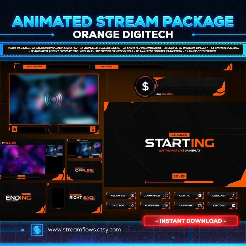 Twitch Furry Panels - Etsy