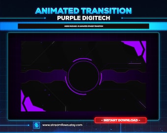 1x Nightmare Castle Animated Stream Stinger Transition for Twitch,kick ...