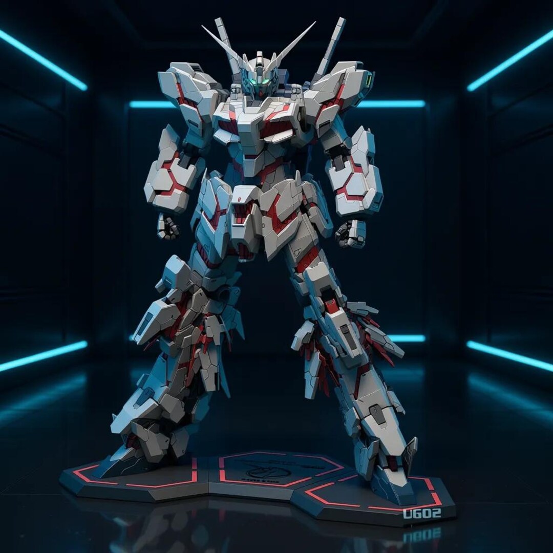 Unicorn STL Figure | 1/100 Scale | Season 1 - UG02 | 3D Print File ...